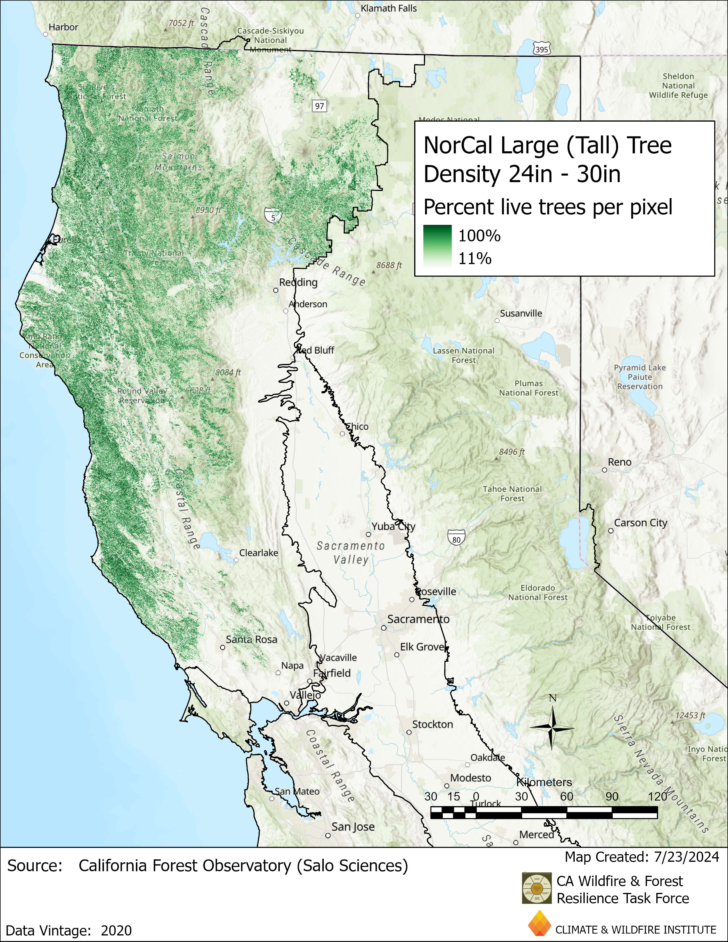 California Landscape Metrics (CLM)