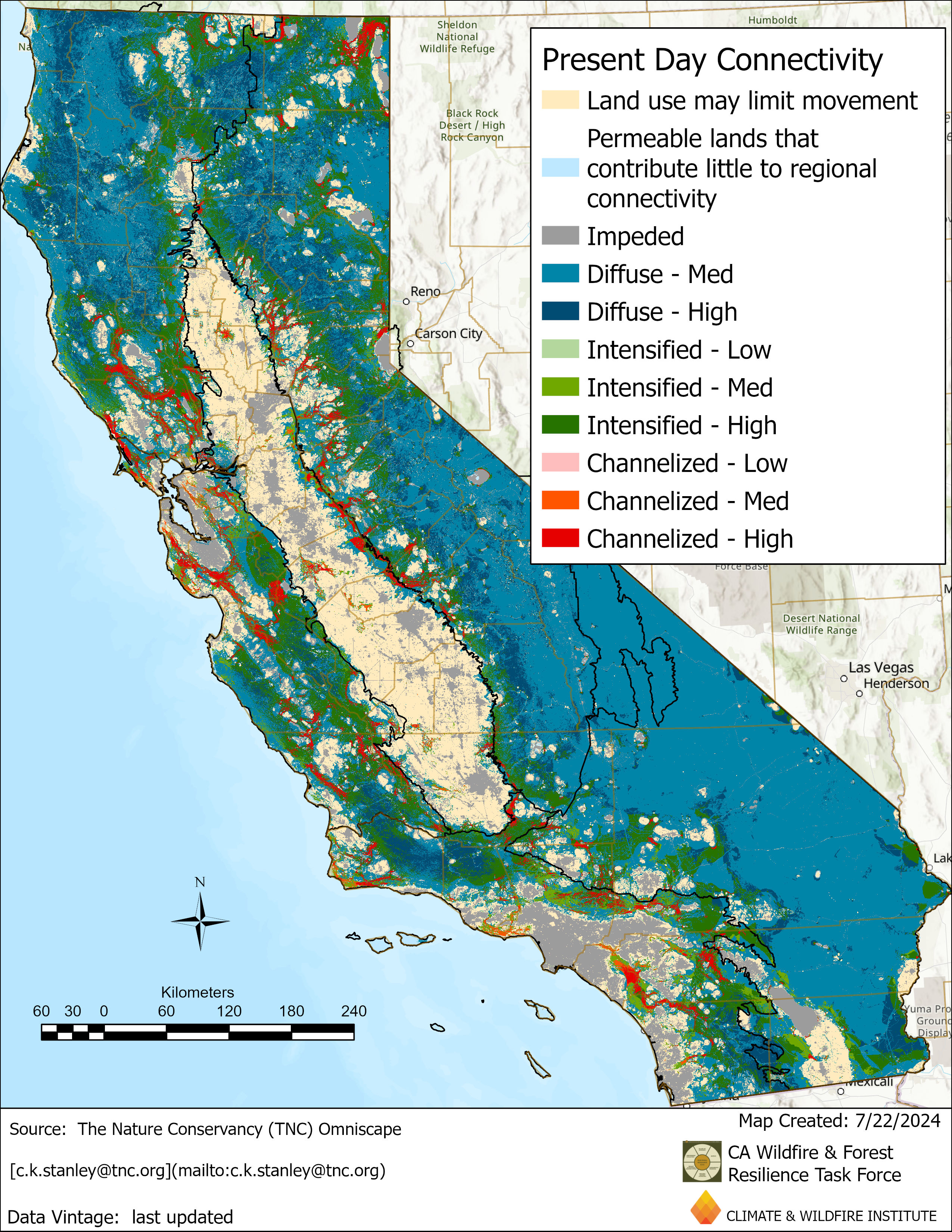 California Landscape Metrics (CLM)