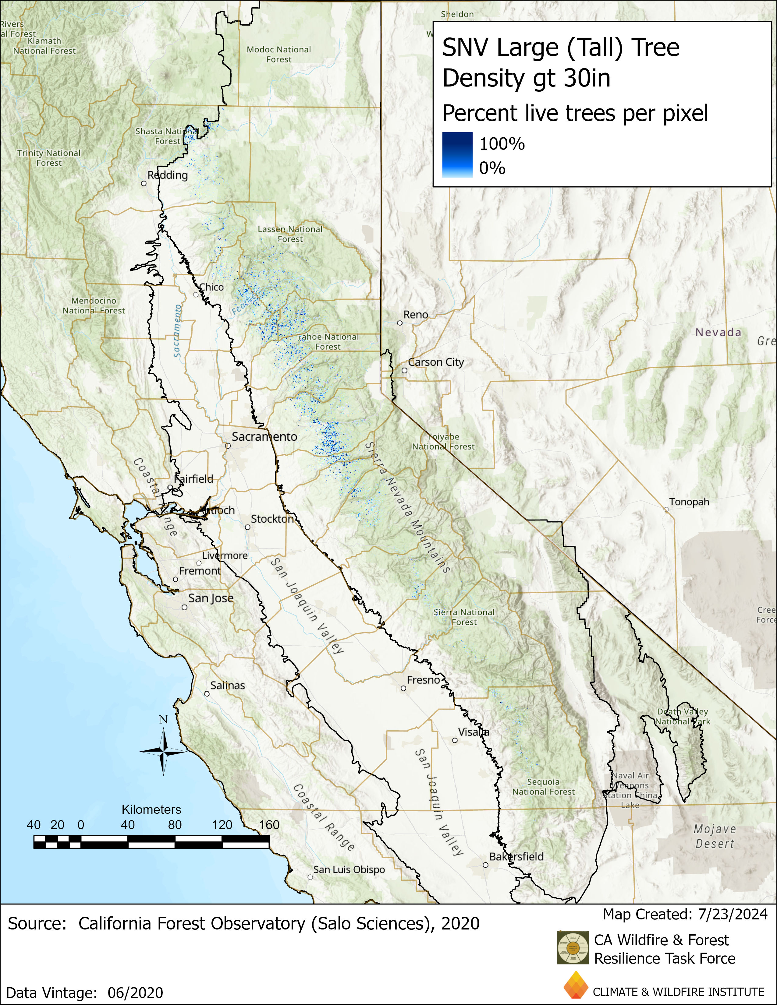 California Landscape Metrics (CLM)