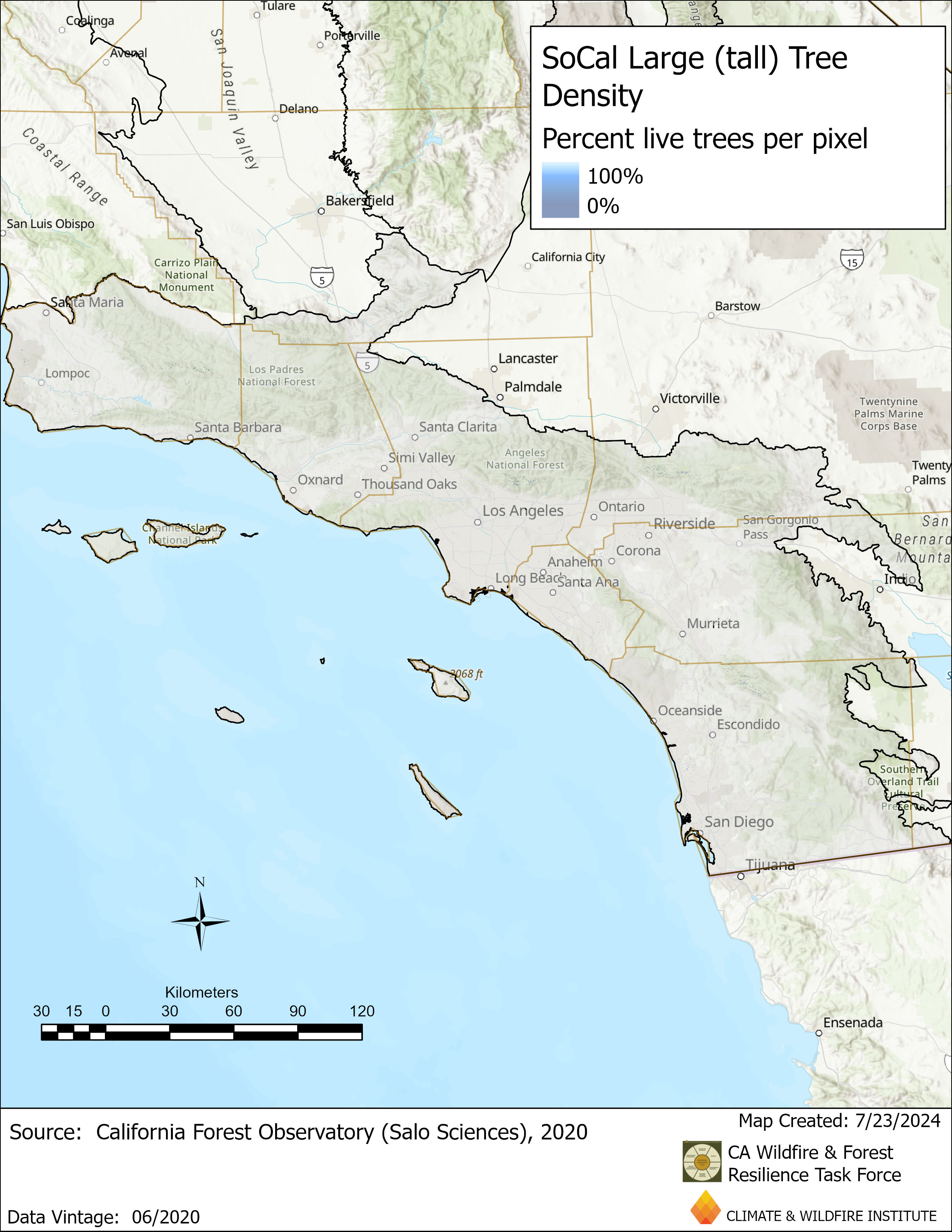 California Landscape Metrics (CLM)