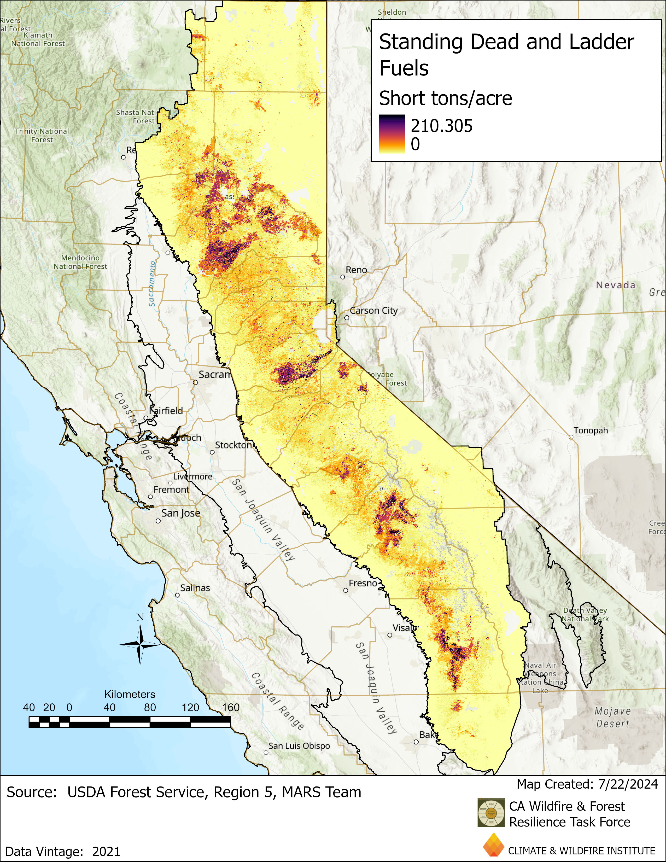 California Landscape Metrics (CLM)